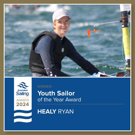 Healy Ryan wins the Youth Sailor of the Year at the 2024 Australian Sa ...